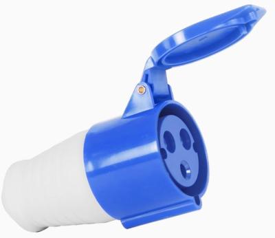 China 3 Pole 16A 220v Industrial Connectors 3P 4P 5P Industrial Waterproof Plug And Connector for sale