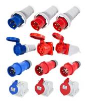China 3 Pole 16A 220v Industrial Connectors 3P 4P 5P Industrial Waterproof Plug And Connector for sale