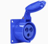 China 3 Pole 16A Industrail Exposed Sockets 3 Outlets CEE/IEC International Industrial Connector for sale