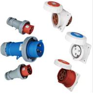 China 4 Outlets 63A IP67 Industrail Plug 3pole 4 Pole 5 Pole Waterpoof Plugs 380V-415V for sale