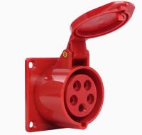 China 5X16 IP67 Industrial Plugs And Industrial Connectors 5 Pole 16A 32A 63A 125A Waterproof Plugs for sale