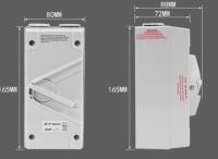 China 3P 440V HSP3-63-3 Outdoor Waterproof Isolator Switch 3 Pole 63A Weather Protected Switch for sale