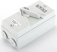 China 2 Pole 20A Outdoor Waterproof Isolator Switch  AC 2 Phase Isolating Disconnector Switch for sale