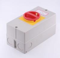China IP65 Waterproof Three-phase Rotary Isolation Disconnect Switch Rotary Cam Switch With Box for sale