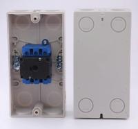 China IP65 Waterproof Three-phase Rotary Isolation Disconnect Switch Rotary Cam Switch With Box for sale