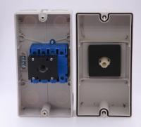 China IP65 Waterproof Three-phase Rotary Isolation Disconnect Switch Rotary Cam Switch With Box for sale