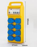 China portable Industrial power Boxes with Socket and MCB waterproof outlet Distribution box for sale