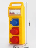 China portable Industrial power Boxes with Socket and MCB waterproof outlet Distribution box for sale