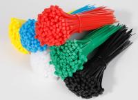 China 2.5*200 PA66 Color Adjustable Self Locking Nylon Cable Zip Ties 200mm Durable For Industrial for sale