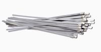 China 1000mm Self Locking Zip Ties Adjustable Durable Stainless Steel Industrial Corrosion Resistant Metal for sale