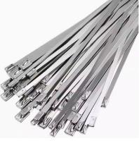 China Durable 304 Heavy Duty Self Locking Stainless Steel Cable Ties For Bundling for sale