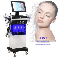 China Vertical Professional Hydrafacial Machine Deep Cleaning 14+3 Hydration Facial Machine for sale