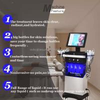 China Vertical Professional Hydrafacial Machine Deep Cleaning 14+3 Hydration Facial Machine for sale