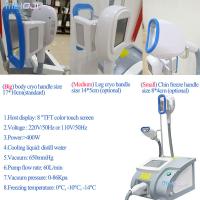 China Home 80kpa Fat Freeze Cavitation Machine 360 Cryoskin Slimming Machine for sale