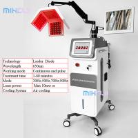 China Q Switch 6pcs Pads LED PDT Machine Professional Hair Regrowth Machine for sale