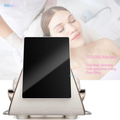 China Gold TT 12D Hifu Face And Body Machine 3 In 1 Rotating 360 Wide Range for sale