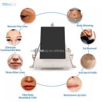 China Gold TT 12D Hifu Face And Body Machine 3 In 1 Rotating 360 Wide Range for sale