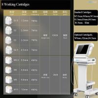 China 8D Movable Hifu Face Lifting Machine Skin Rejuvenation For Commercial use for sale