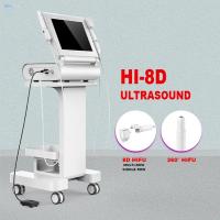 China 2 In 1 Hifu Treatment Machine Painless 6.0J Hifu Devices Adjustable Energy for sale