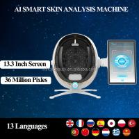 China 12 Million Pixels Camera Facial Analyzer with Touch Screen ' AI Skin Analysis of Full Face for sale