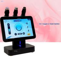 China 3-in-1 Oxygen Facial Machine with RF and Ultrasonic 5-30Hz for sale