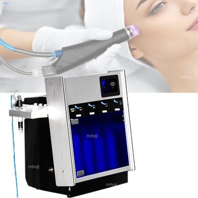 China Commercial Hydrafacial Machine with 1 Year Warranty 3 Handles and 220W Working Power for Skin Rejuvenation for sale