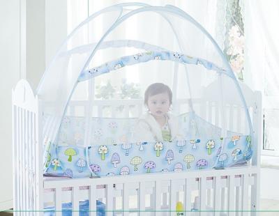 China K&E Baby Crib Safety Tent Net - 45cm to 100cm Width Options with 80% Dust Reduction Mesh Canopy for sale