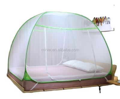 China Pop-up Mosquito Net Tent for Beds with Folding Design - 150cm to 250cm Width Options, Steel Wire Frame for sale