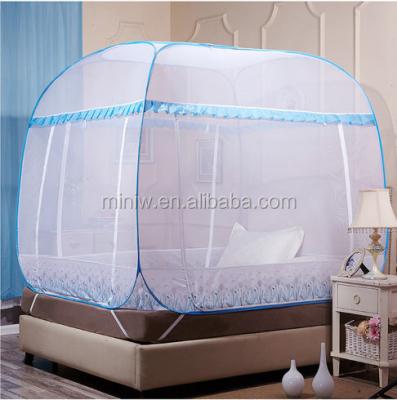 China Pop-Up Mosquito Net Tent for Beds with 0.6mm Mesh and 1.2kg Lightweight Folding Design for Adult Camping for sale
