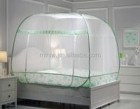 China Folding Mosquito Net Bed Tent 150-250cm Width Portable Pop-up Design with Lace Decoration for sale