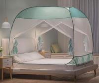 China Folding Anti-Mosquito Home Bed Net with 80% Dust Reduction - 150cm to 250cm Width Options for sale