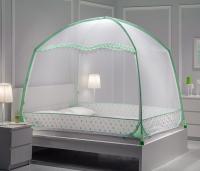 China Portable Folding Mosquito Net with X-Frame Design - 120cm to 200cm Width Options, Terylene Mesh for Dust Reduction for sale