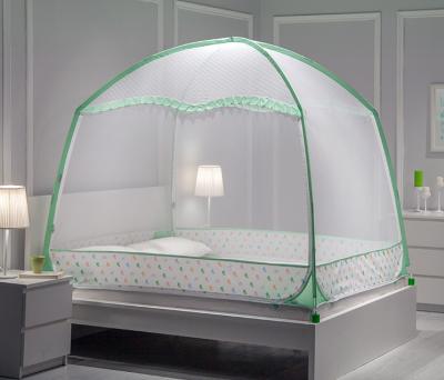 China Portable Folding Mosquito Net with X-Frame Design - 120cm to 200cm Width Options, Terylene Mesh for Dust Reduction for sale