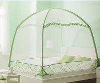 China X-Frame Roof Free Standing Mosquito Net 120cm-200cm Width Options with Terylene Mesh for Indoor Outdoor Protection for sale