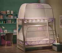 China K&E Free Installation Mosquito Net for Bunk Beds - 90cm/100cm/120cm Width Options with Terylene Mesh for sale