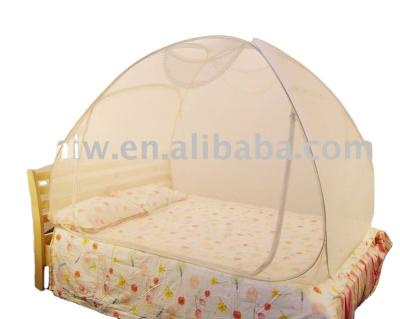 China Bed Canopy Mosquito Net Tent - 150x195x140cm Standard Size with 185T Thread Cloth and Steel Wire Bracket for sale