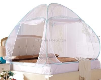 China Steel Wire Folding Small Roof Mosquito Net with 1-3 Doors, 1.5Kg Weight, and 19mesh Screen Protection for sale