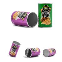 China Dia 65mm Potato Chips Can Cylinder Kraft Tube Paper Packaging Food Grade for sale