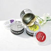 China Airtight Sealed Ring Pull Tab Can Pet Freeze Dried Storage Paper Peel Off Can for sale