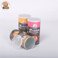 China Dia 65mm Potato Chips Can Cylinder Kraft Tube Paper Packaging Food Grade for sale