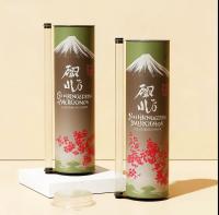 China Food Grade Cylinder Paper Sushi Push Pop Tube For Sushi Takeaway Packaging for sale