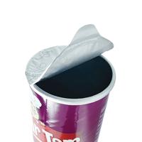 China Durable Food Packaging Can Sealing Aluminum Foil Lids Custom Size Logo for sale