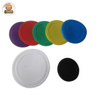 China Custom Paper Tube Accessories Plastic Can Caps Dust Proof Moisture Proof for sale