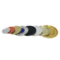 China Custom Food Grade Tinplate Aluminum Bottoms For Paper Cans Metal Cans for sale
