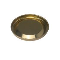 China 99mm Removable Top Metal Lid Cap Plug Tinplate Can Lid For Wine Paper Tube for sale