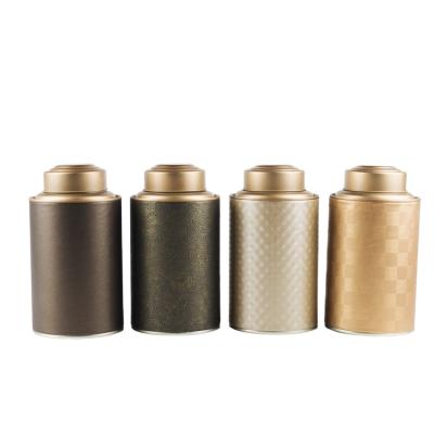China Round Paper Cardboard Cylinder Gift Boxes Gift Box Packaging For Tea Coffee Bean for sale