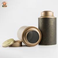 China Round Paper Cardboard Cylinder Gift Boxes Gift Box Packaging For Tea Coffee Bean for sale