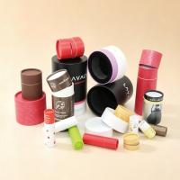 China Eco Friendly Cylinder Composite Paper Can For Holding Powdered Food And Snacks for sale