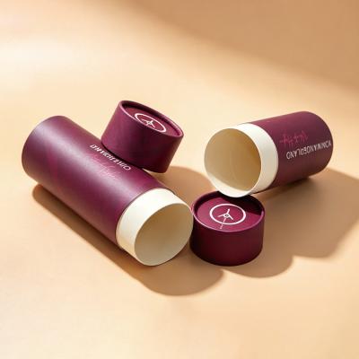 China Custom Cardboard Wine Tube Moisture Proof Pressure Resistant Cylindrical Paper Canister Packaging for sale