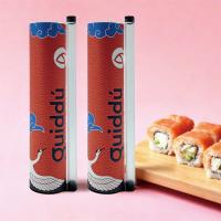 China Disposable Straight Cylindrical Sushi Pusher Food Grade Paper Tube Container for sale